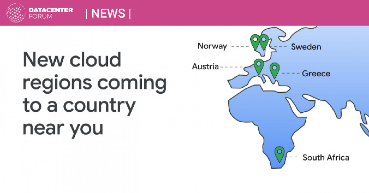 New Google Cloud regions in Sweden and Norway - Datacenter Forum